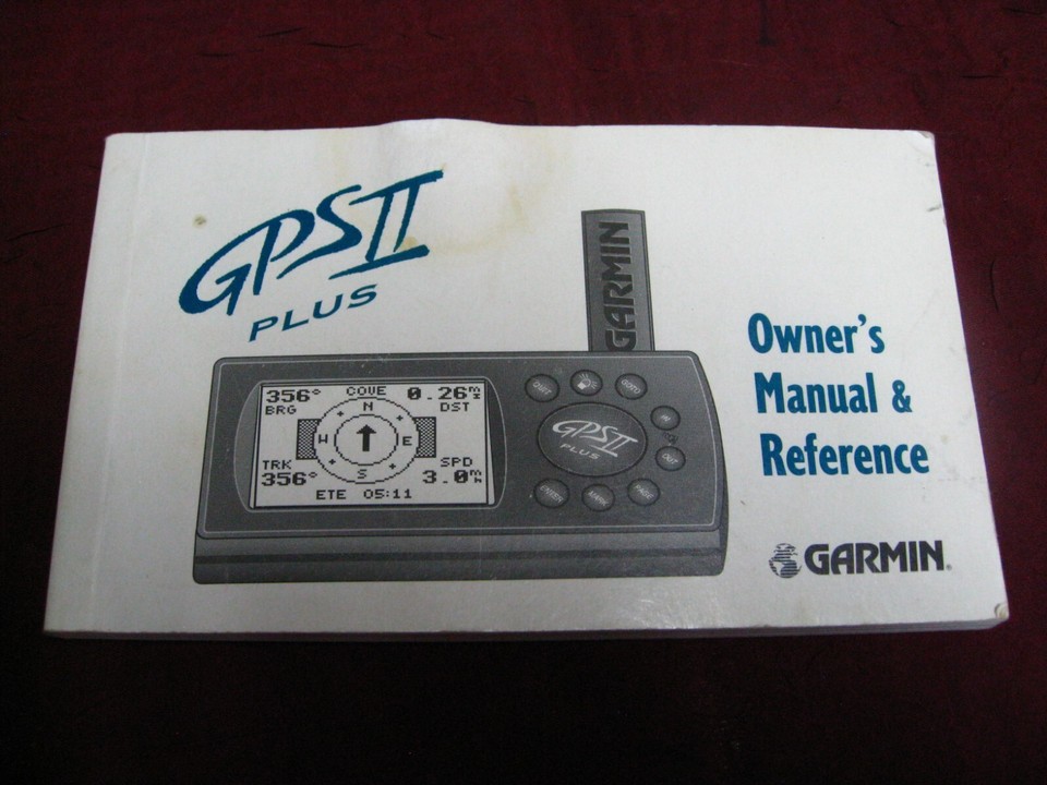 Garmin GPS II Plus Handheld Navigation Device navigator WORKING | eBay