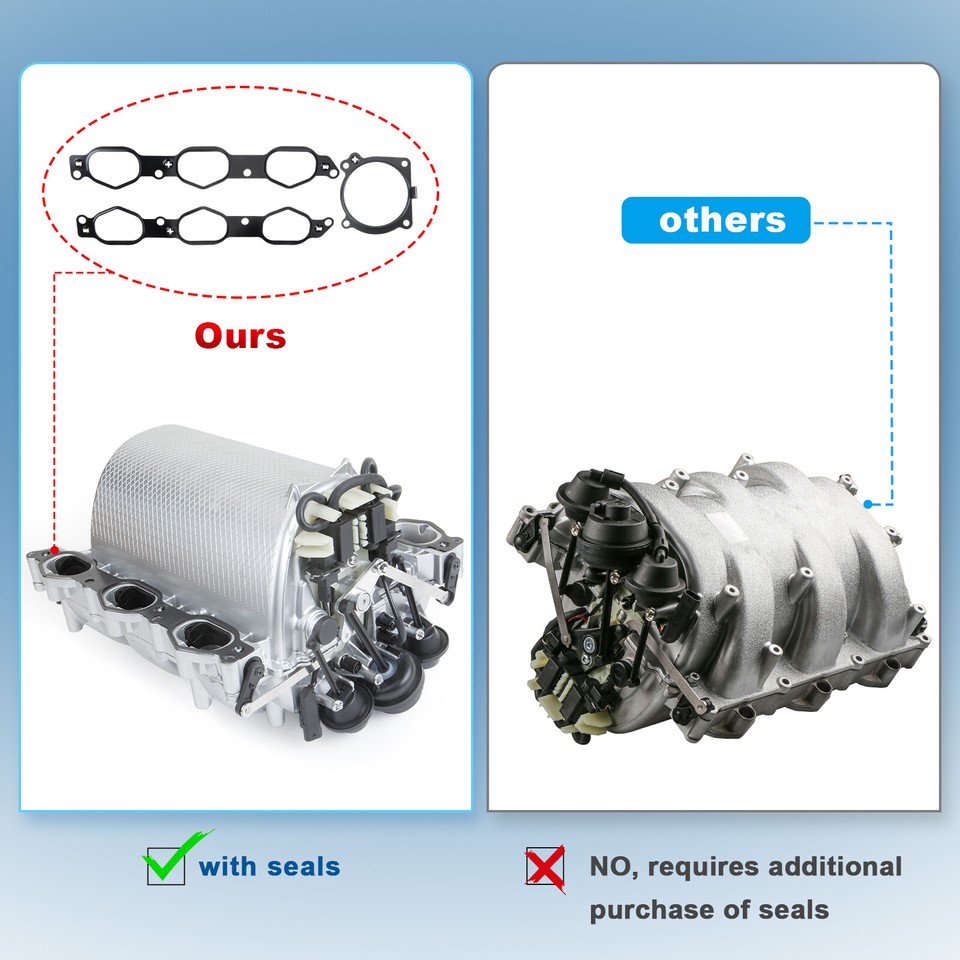 Engine Intake Manifold Assembly for Mercedes C230 E350 C/SLK280 ML350 ...