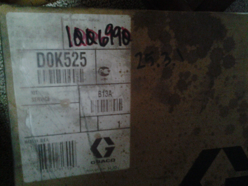 Graco 3” Husky 3275 service kit d0k525 REPAIR FLUID END F 232505 ...