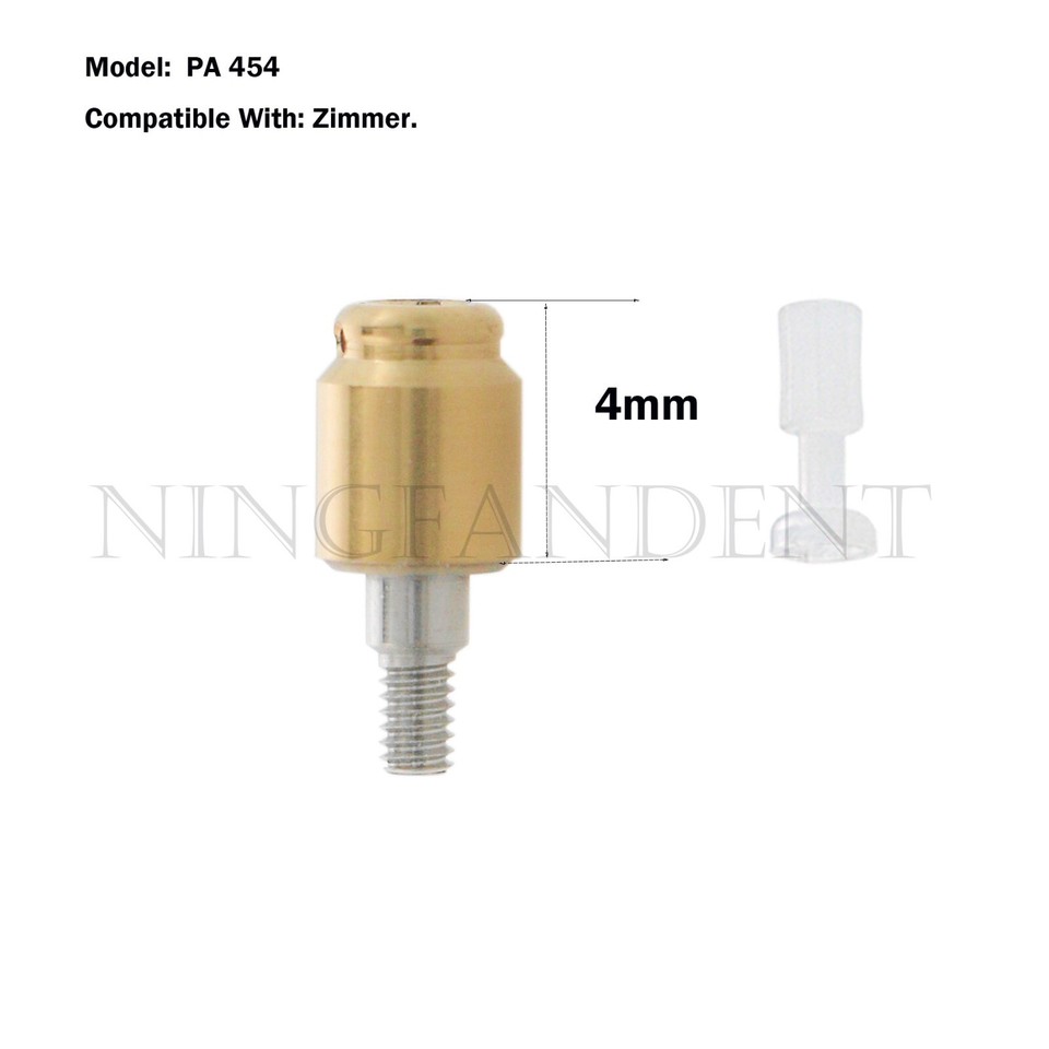 Dental Attachment Insertion Caps locator Abutments AH=1/2/3/4/5mm, For ...