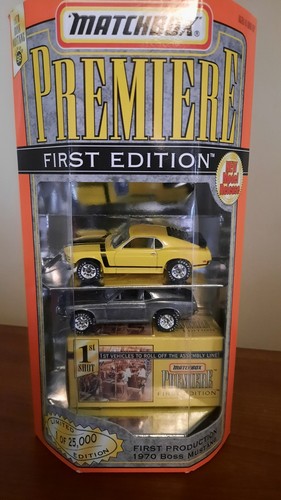 Matchbox Premier First Edition ' 70 Boss Mustang Series 98 #1506 (TWO ...