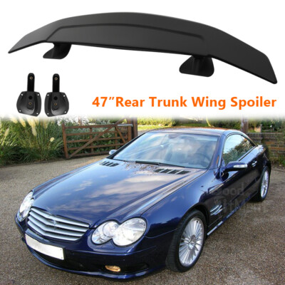 47" Car Rear Trunk Wing Spoiler Black For Mercedes-Benz SL55 SL65 SL63 ...
