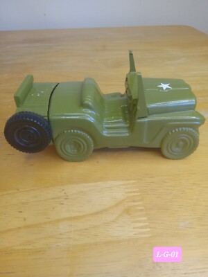 Avon Green Army Jeep Spicy After Shave Decorative Bottle Vintage Full ...