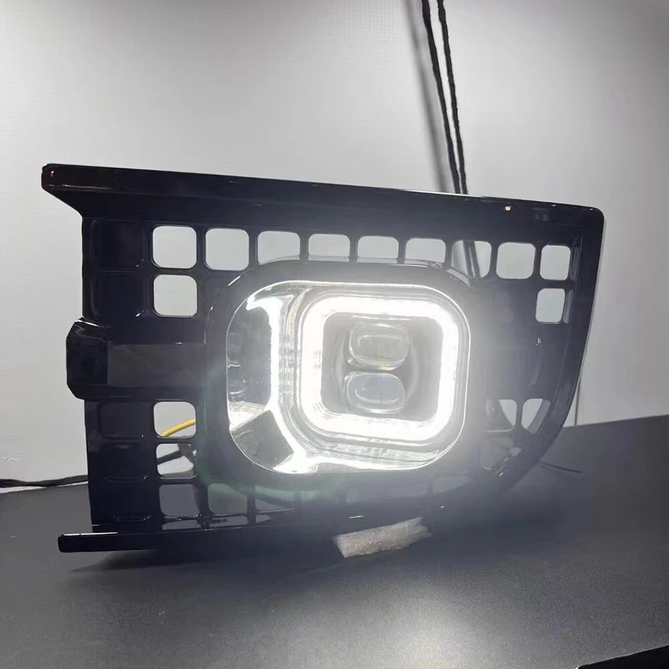 Left+Right Front Fog Light LED Driving Lamp For LR Defender 90 110 130 ...