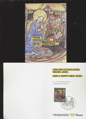 VATICAN CITY Merry Christmas / Happy New Year First Day Cancelled Card ...