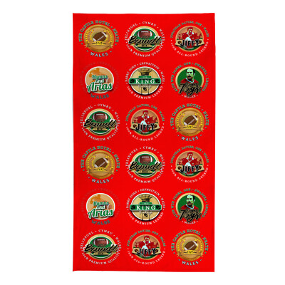 Wales Rugby Union - Legend Collection - Beach Towel | eBay