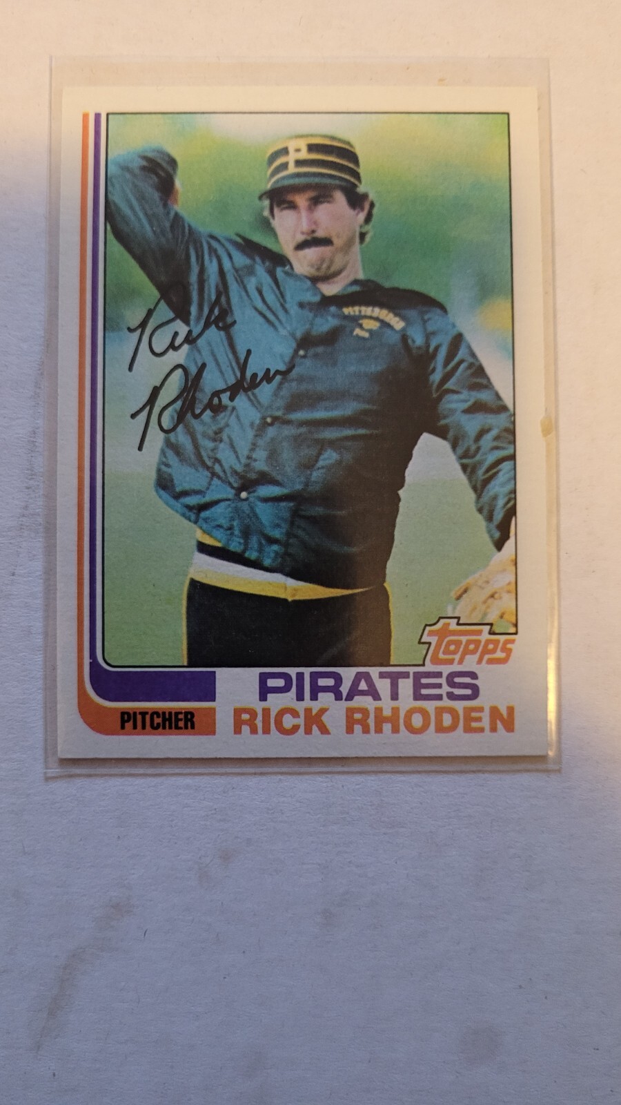 1982 TOPPS RICK RHODEN #513 NM | eBay