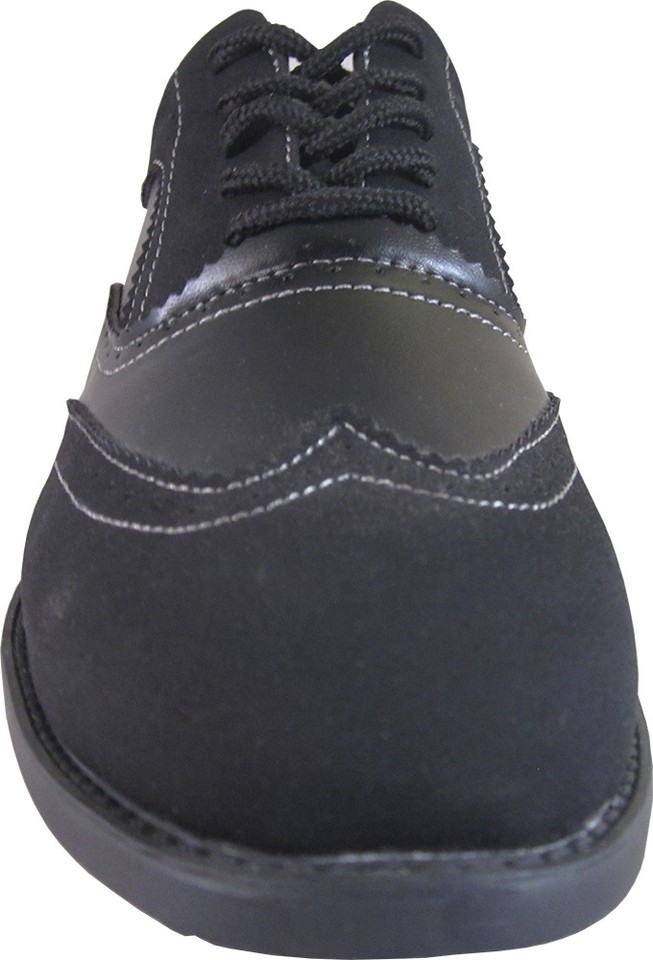 Rocus Eddie Men's Black Wingtip Oxford Casual Shoes | eBay