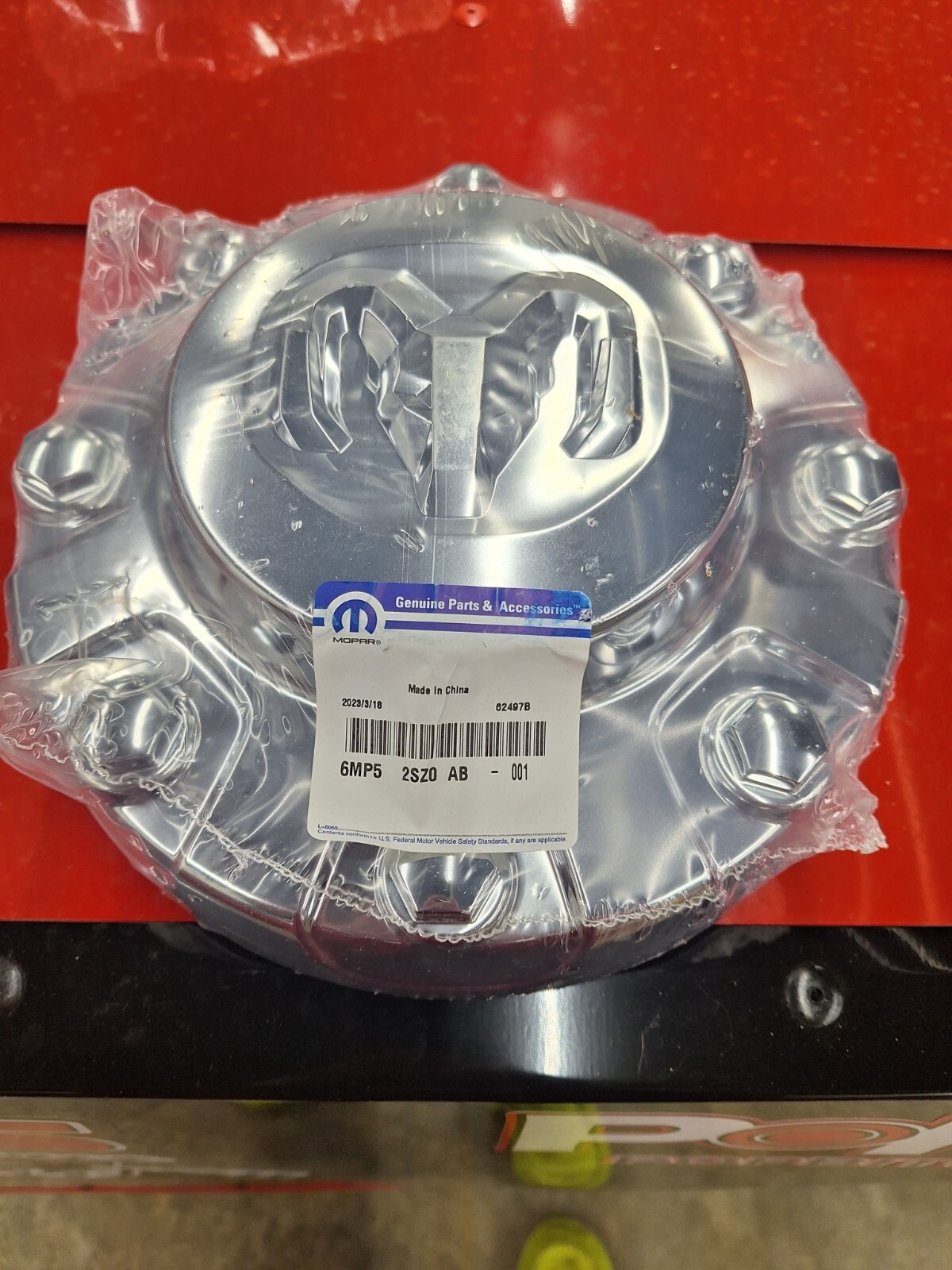 (2) Mopar 6MP52SZ0AB front center caps - Fits 19-24 Ram 3500 dually | eBay