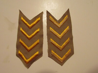 e3032 WW2 US Army Overseas Svc/Wound Chevron for WW1 Vets 24 Mon/4 ...