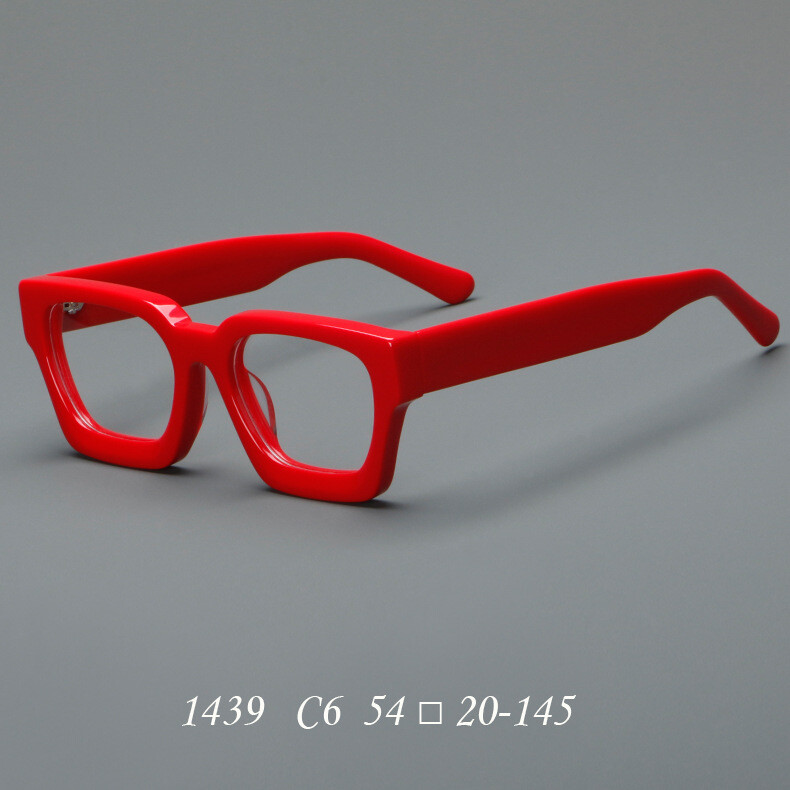 New Thick Acetate Square Eyeglass frames Polarized Sun Glasses Retro ...