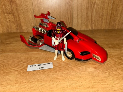 Power Rangers Turbo Deluxe Lightning Cruiser Red Vehicle Complete | eBay