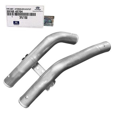 Mobis Genuine Turbo Intercooler Inlet Hose 28160-42704 Hyundai H100 ...