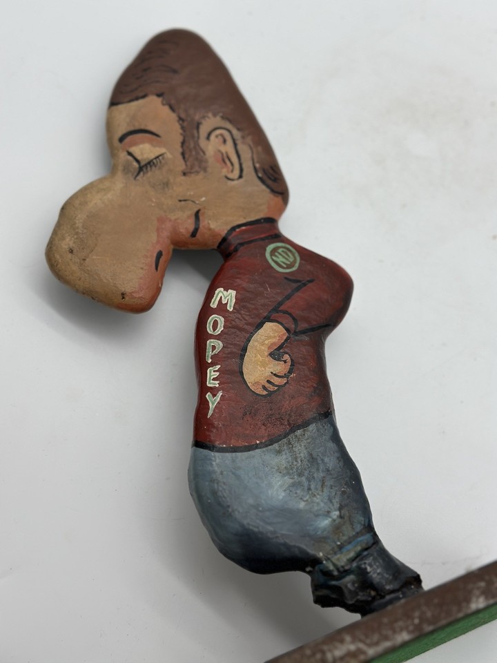 Unusual Notre Dame Football Iron Hand Painted Statue Souvenir ...