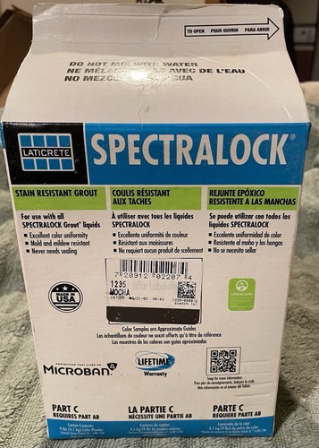 Laticrete SpectraLOCK PRO Premium Grout Part C Powder, Full Unit ...