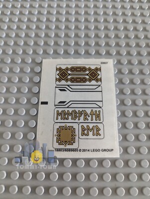 Lego The Hobbit & LOTR STICKER SHEET ONLY for Lego set 79018 The Lonely ...