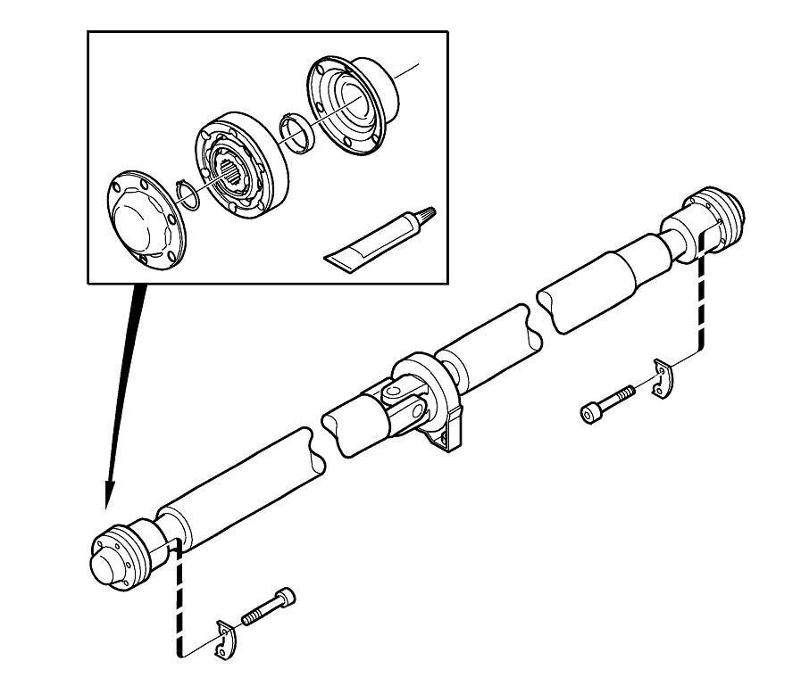 Volvo AWD S60 S80 V70 XC70 XC90 Driveshaft CV Joint | 31216176 | Mako ...