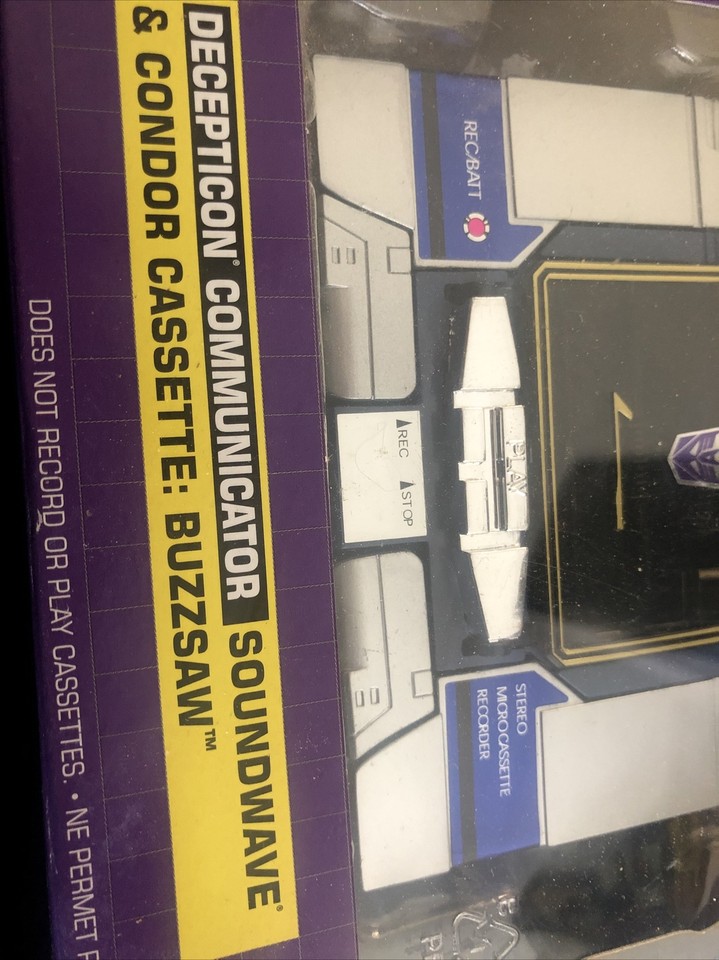 Transformers Original G1 2018 Soundwave Complete w/ Box 630509801794| eBay