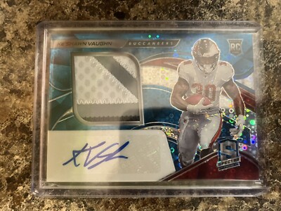 2020 Spectra Patch Auto RC Keshawn Vaughn #39/60 | eBay