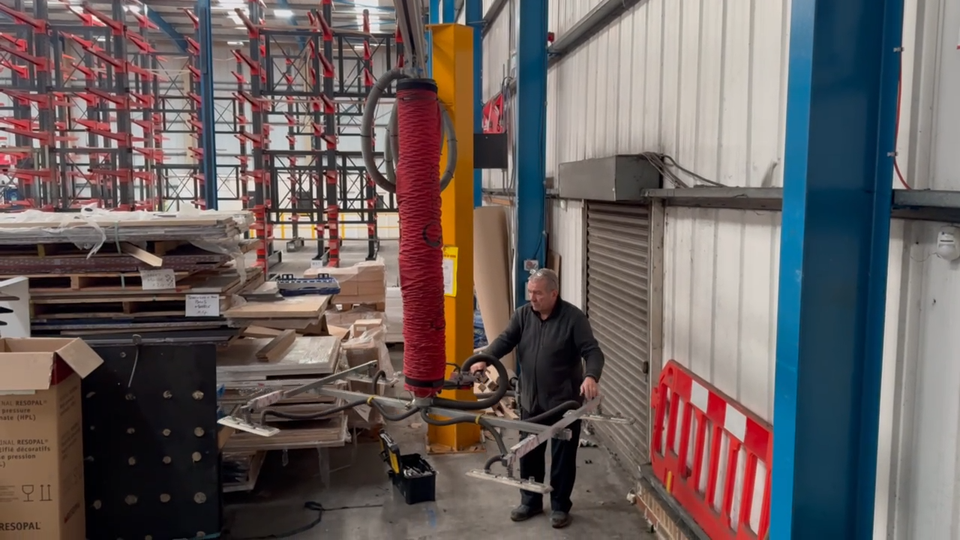 Vaculex Vacuum Panel Lifter 200KG Lifting Wood, Metal, Glass, Plastic ...