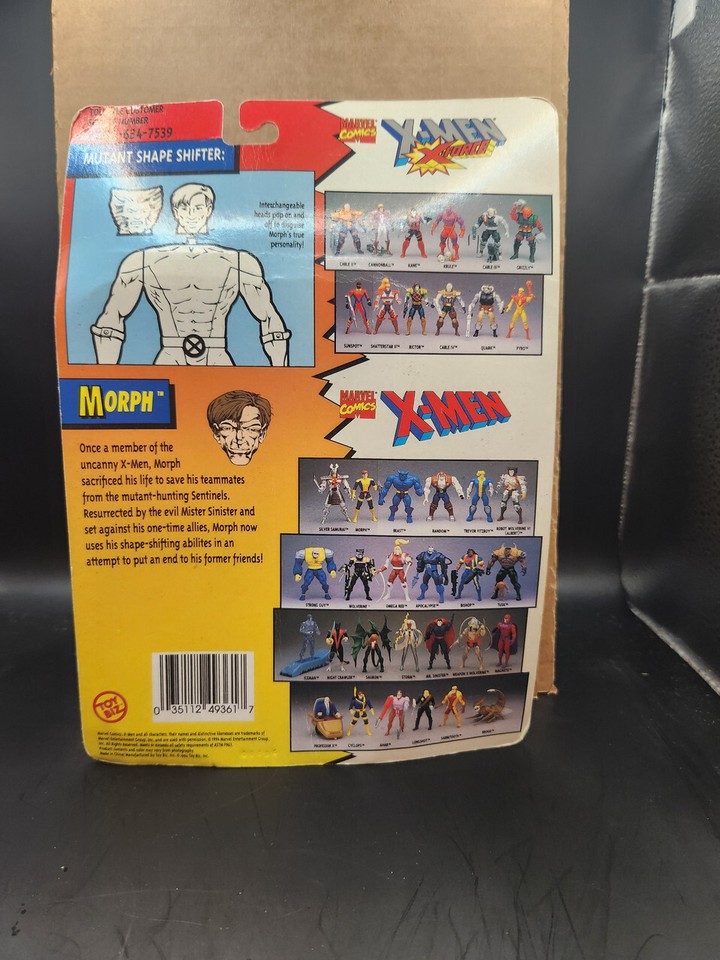Marvel X-Men Morph - Mutant Shape Shifting Action Figure ToyBiz Vintage ...