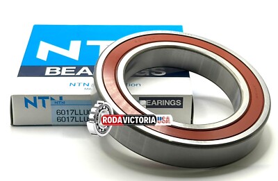 NTN 6017 LLU/5K DEEP GROOVE BALL BEARING, RUBBER SEALED 85x130x22mm ...