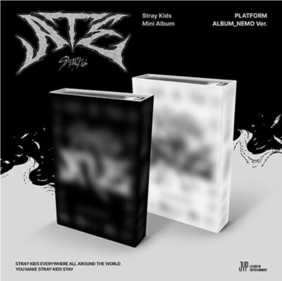 K-POP Stray Kids "ATE" (PLATFORM ALBUM_NEMO) [COVER+QR CARD] BLACK VER ...