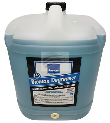 Jayrad BIOMAX DEGREASER NON SOLVENT BULK CONCENTRATE 20L | eBay Australia