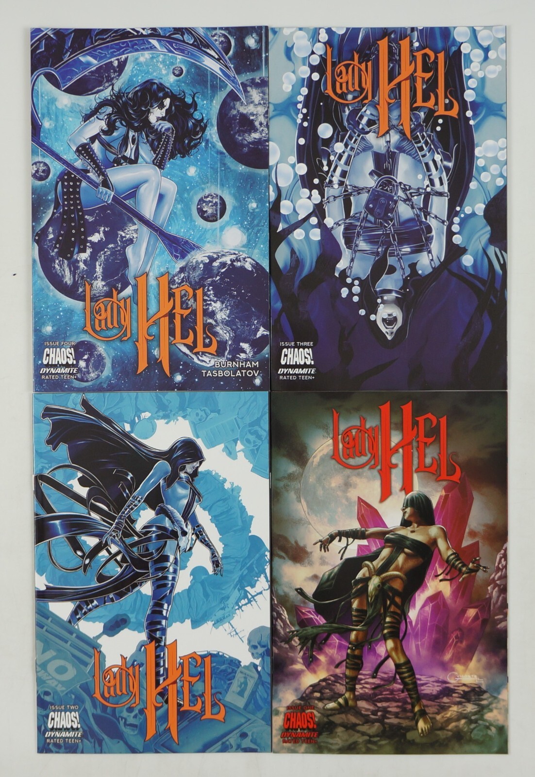 Lady Hel Strikes #1-4 VF/NM complete series Dynamite Chaos - all D ...