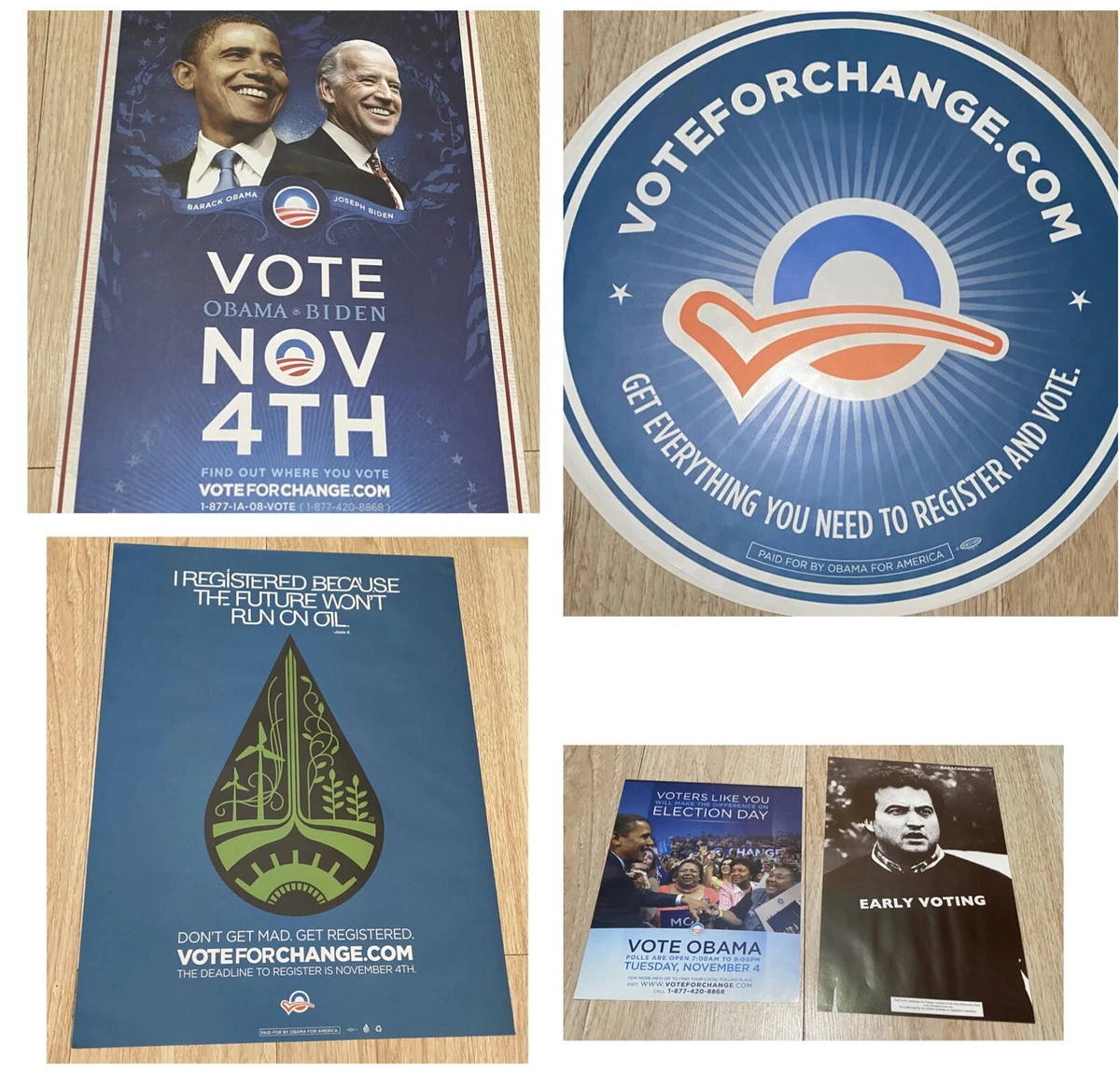 Obama Biden Campaign Poster