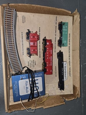 Gilbert HO American Flyer 30705 c&o Electric Train Set In Box runs | eBay