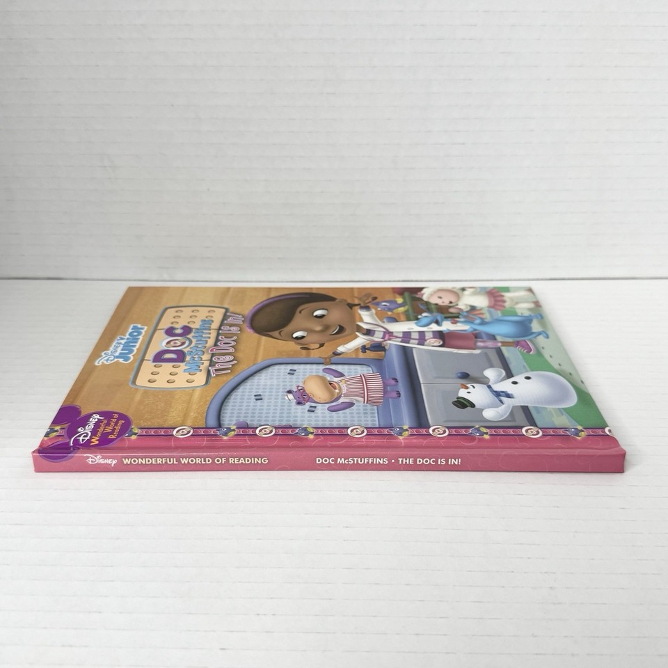 Disney Junior Doc McStuffins The Doc Is In Children's Reading Book ...