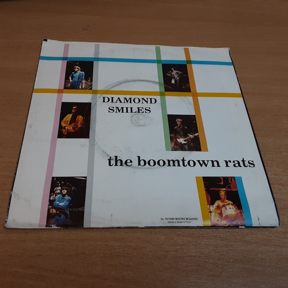 7" Single - The Boomtown Rats, Diamond Smiles, 1979, ENSIGN (ENY 33 ...