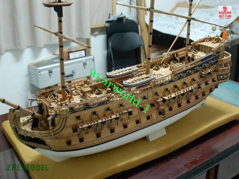 ZHL San Felipe 1690 wood model ship kits scale 1/50 47 inch Yuanqing | eBay