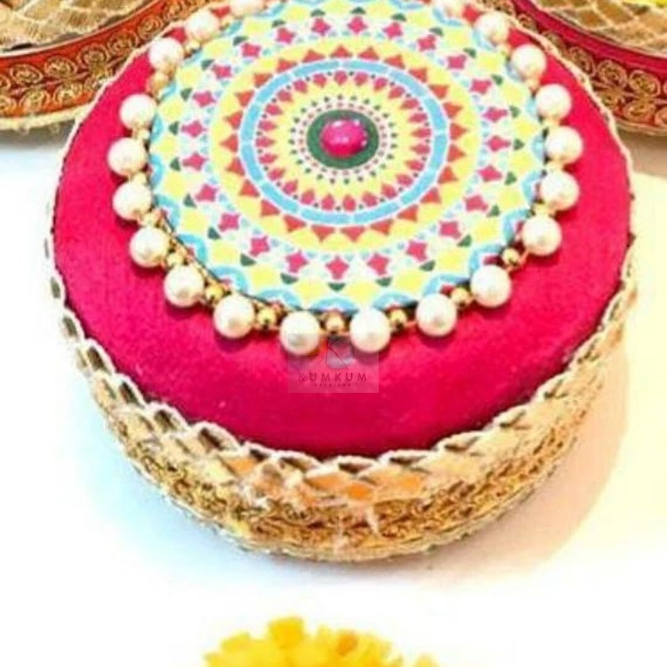 Indian Handmade Decorative Sweet Box Jewelry Box Return Gift Wedding ...