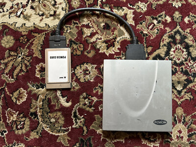 Vintage PCMCIA External CD-ROM Drive (Card & Cable Included) | eBay