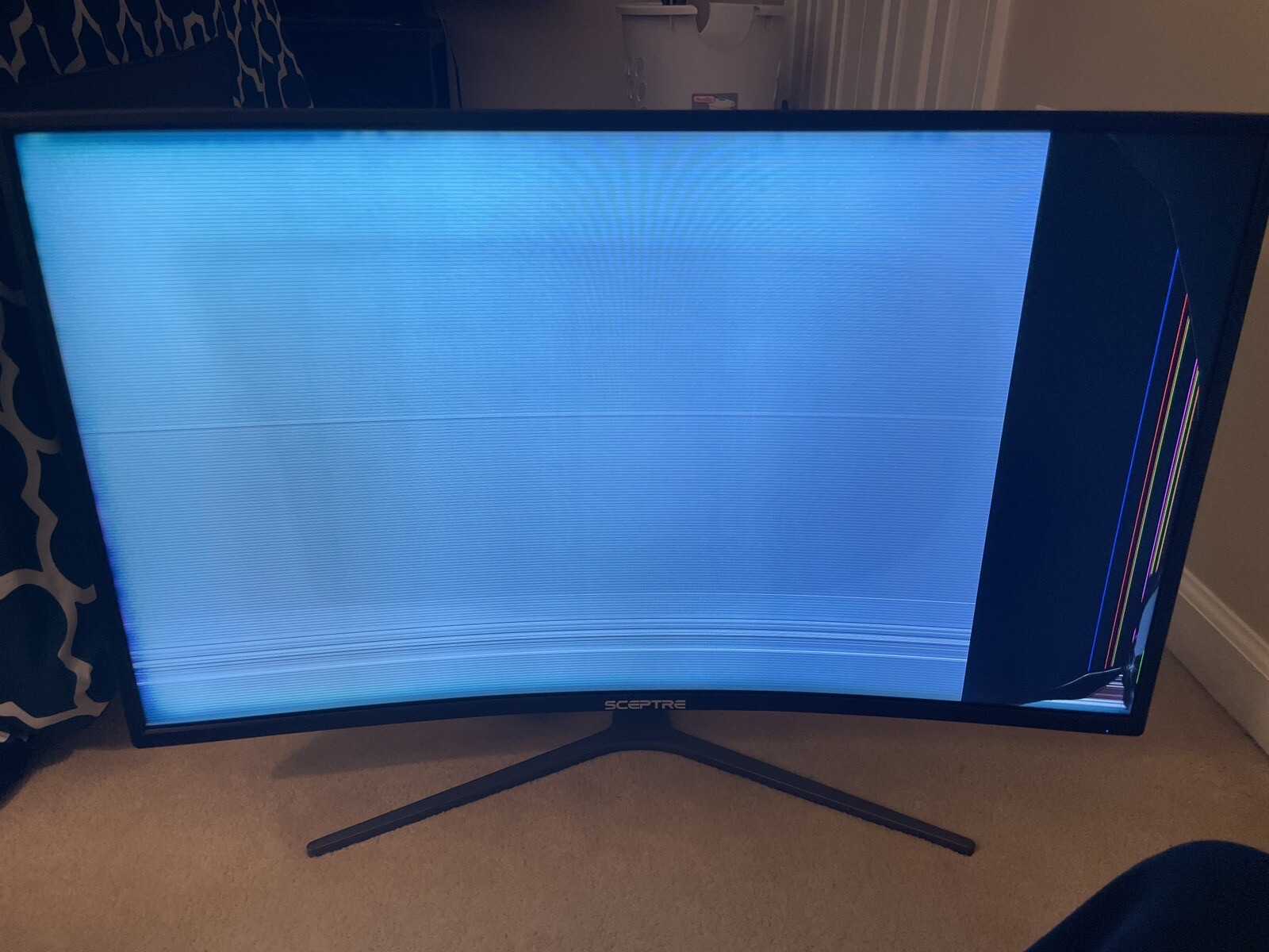 Sceptre C325B-185RD 32 inch Curved LED Gaming Monitor 792343331209| eBay