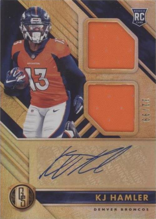 2020 Panini Gold Standard - Rookie Jersey Autographs Double KJ Hamler ...