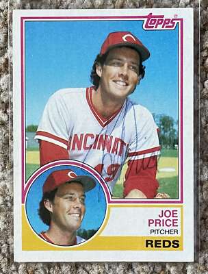 Joe Price signed 1983 Topps - Reds | eBay