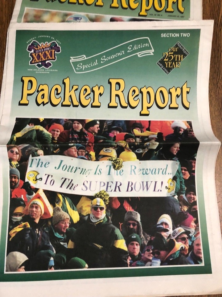 GREEN BAY PACKER REPORT | eBay