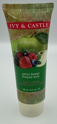 Ivy & Castle Apple Berry Body Lotion Sealed Brand New Moisturizer 6 fl ...