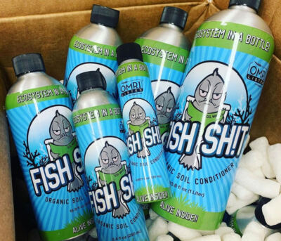 Fish Sh!t Organic Soil Conditioner Beneficial Bacteria - Various Sizes ...