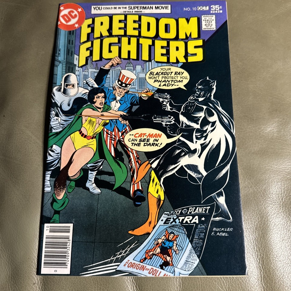 COMICS FREEDOM FIGHTERS #1 - #15 FULL RUN UNCLE SAM DOLL MAN THE RAY ...