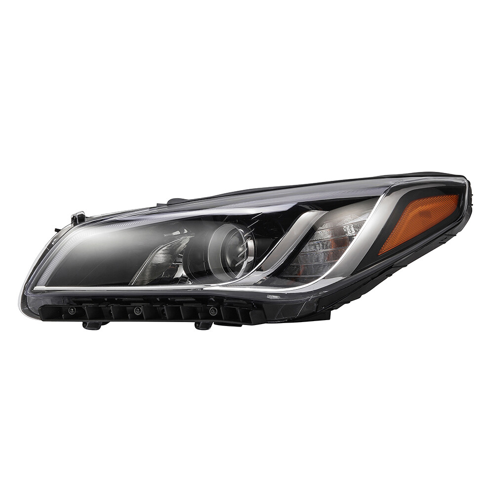 Halogen Headlight for 2015 2016 2017 Hyundai Sonata Driver 92101C2000 w ...