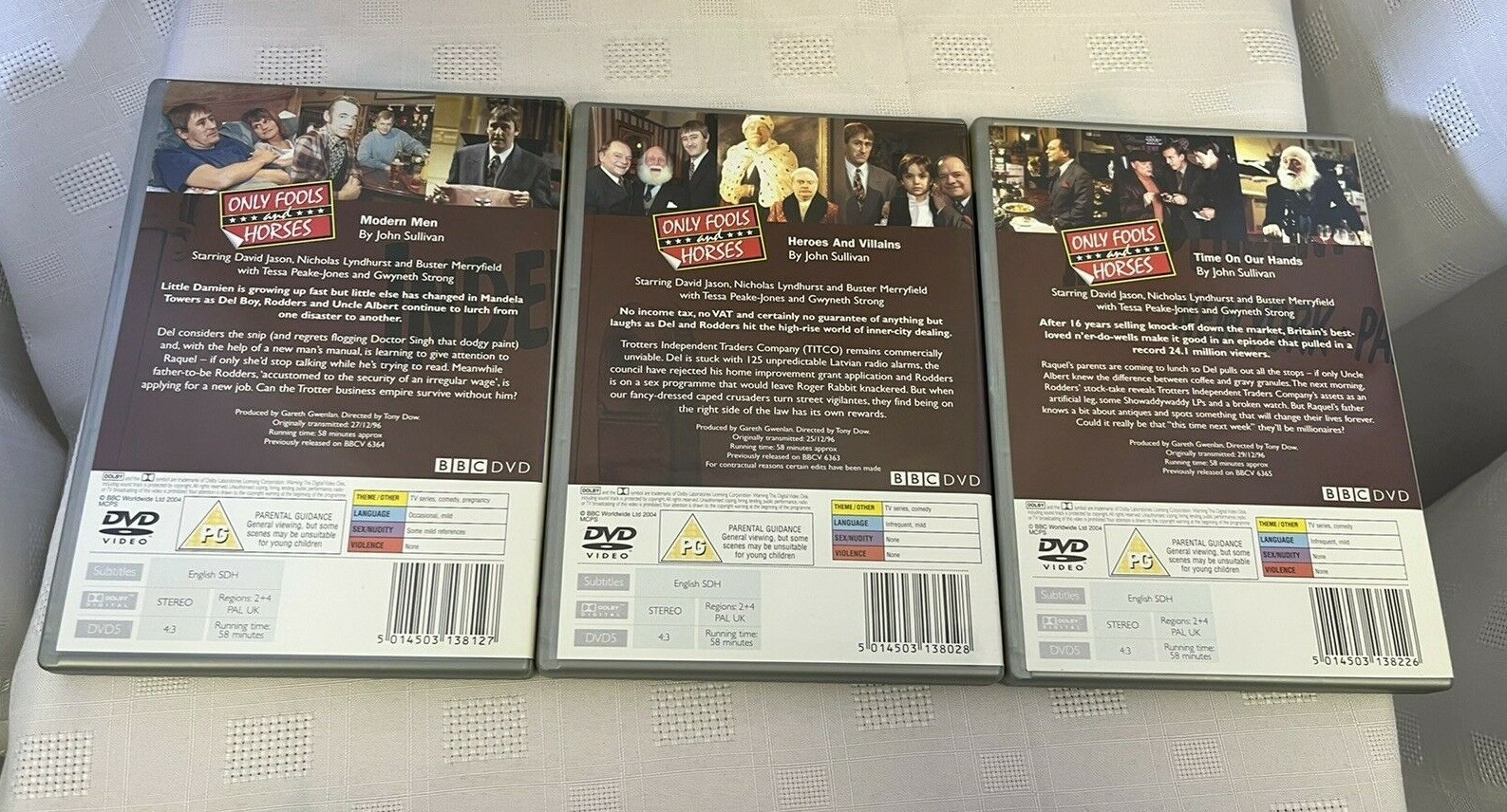 Only Fools and Horses Christmas Trilogy DVD Box Set (3 DVDs/Episodes ...