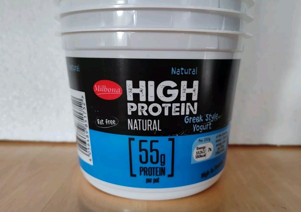 45 Empty 0.5L Plastic Yoghurt Pots Yogurt Tubs Art Craft Upcycle Garden ...