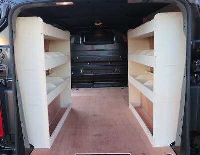 Peugeot Expert 2016+ LWB DOUBLE Van Racking Tool Storage Shelving Van ...