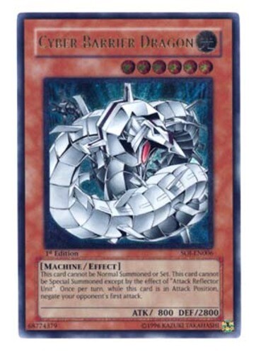 Cyber Barrier Dragon Yugioh