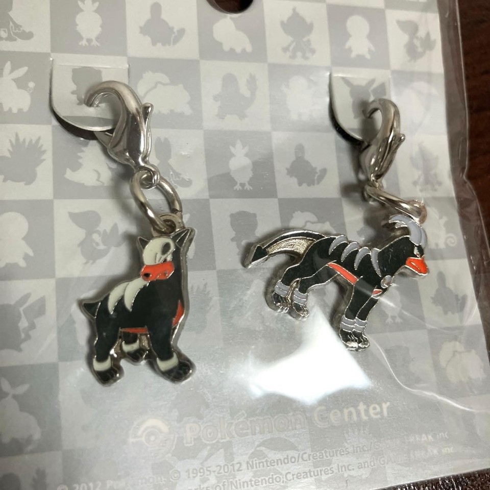 Pokemon Center Houndoom Metal Charm National Pokedex 2012 Used | eBay