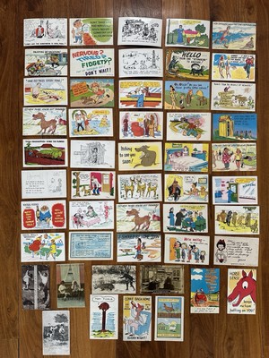 Postcard Humor Funny Comedy Comics ~ Lot of 50 | eBay